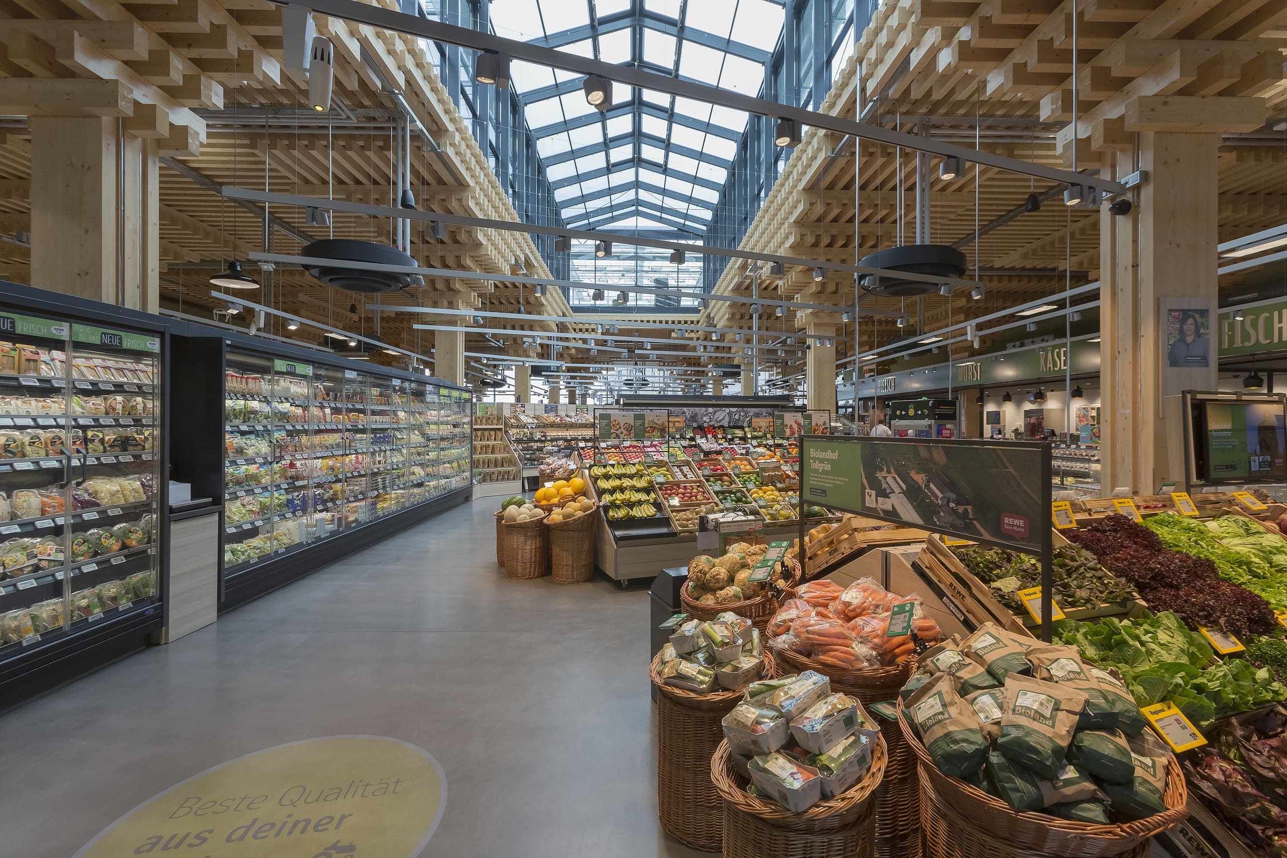 Green Farming: Ressourcenschonende grüne Märkte - REWE Group